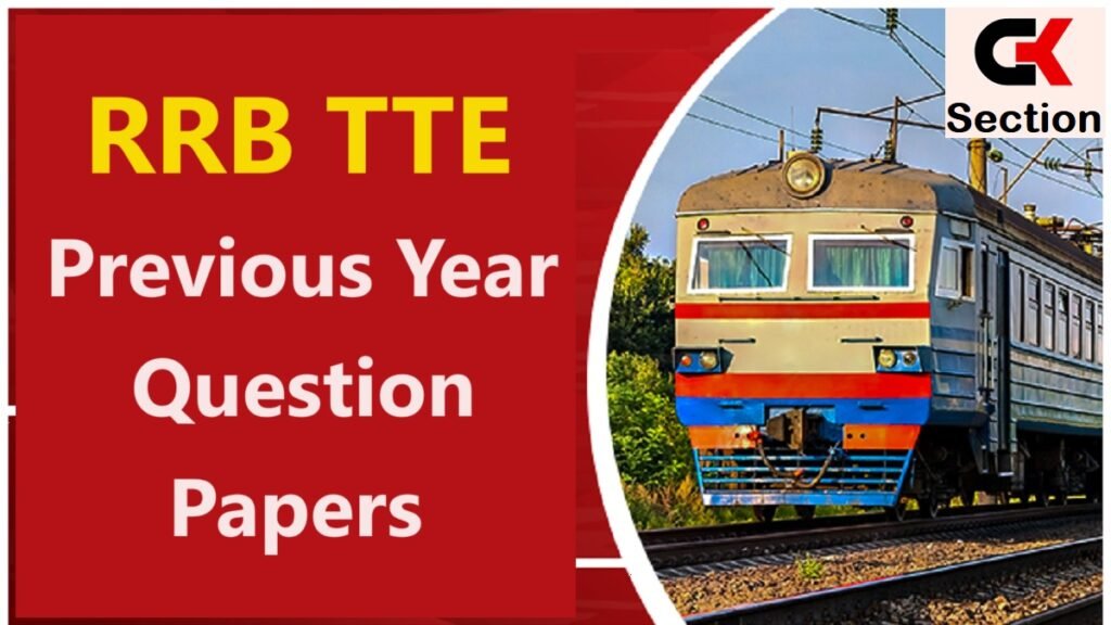 RRB TTE Previous Year Question Papers; Direct pdf links to download ...