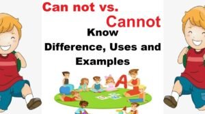 Can not vs. Cannot: Difference, How to use and Sentence Examples ...
